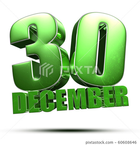 December 30th. - Stock Illustration [60608646] - PIXTA