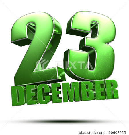 December 23rd. - Stock Illustration [60608655] - PIXTA