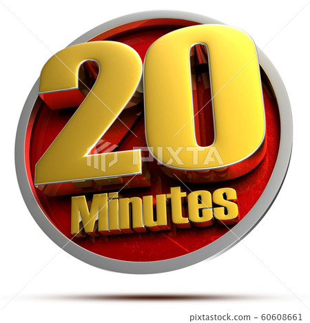20 minutes. - Stock Illustration [60608661] - PIXTA