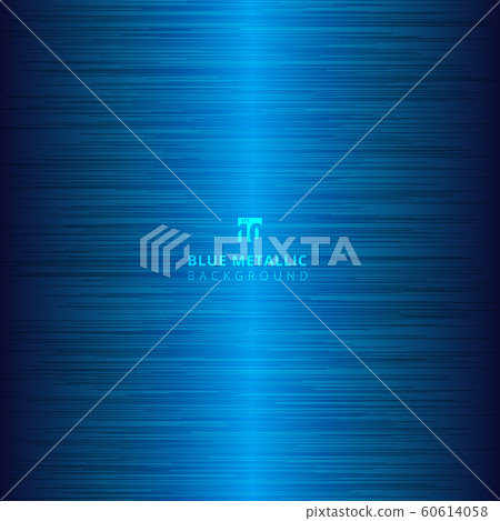 Blue metallic metal polished background and - Stock Illustration ...