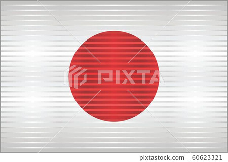 Shiny Grunge flag of the Japan - Stock Illustration [60623321] - PIXTA