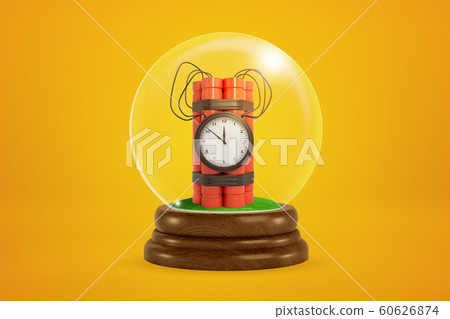 3d rendering of red bundle of dynamite with...-插圖素材 [60626874] - PIXTA圖庫