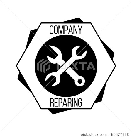 Repair and tools logo design for your design... - Stock Illustration ...