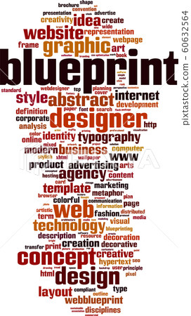 Blueprint word cloud - Stock Illustration [60632564] - PIXTA