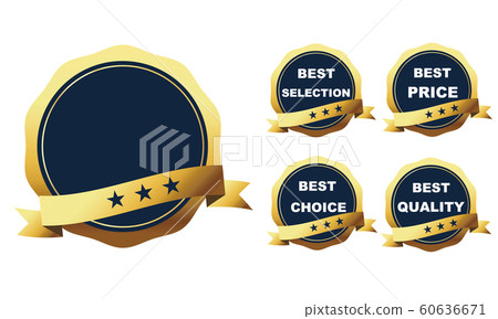 Best Selection Medal Gold - Stock Illustration [60636671] - PIXTA