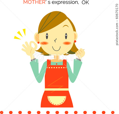 Mom OK - Stock Illustration [60670170] - PIXTA