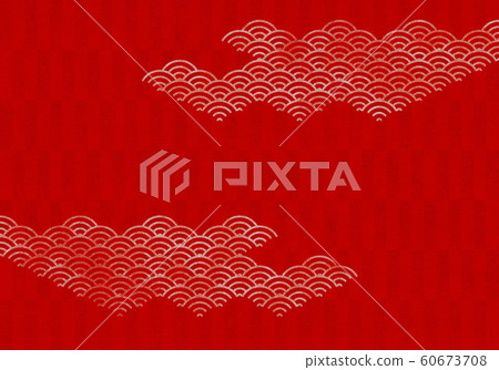 Background: Qinghai wave checkered pattern wave... - Stock Illustration ...
