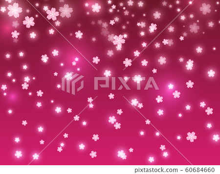 Simple cherry blossom and gradient background... - Stock Illustration ...