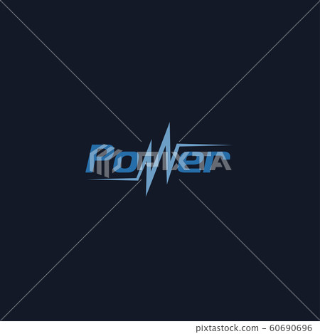 Creative Power Logo concept design templates. - Stock Illustration ...
