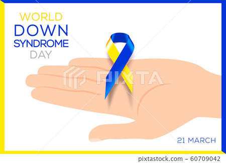 Social poster World Down Syndrome Day.... - Stock Illustration ...