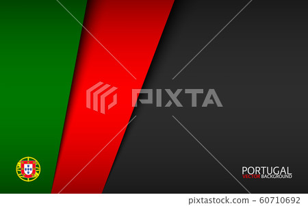 Modern vector background with Portuguese colors... - Stock Illustration ...