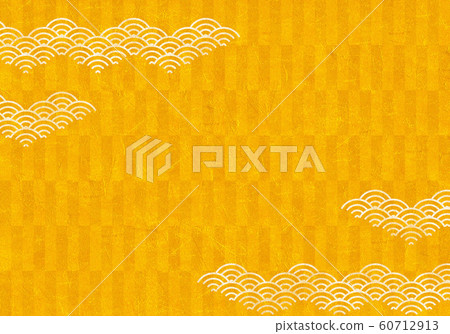 Background: Qinghai wave checkered pattern wave... - Stock Illustration ...