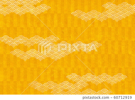 Background: Qinghai wave checkered pattern wave... - Stock Illustration ...