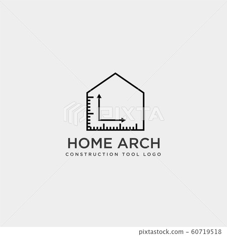 construction tools logo template vector - Stock Illustration [60719518 ...