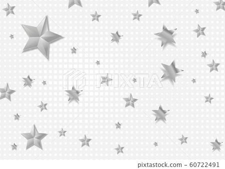 Grey metallic stars abstract background - Stock Illustration [60722491 ...