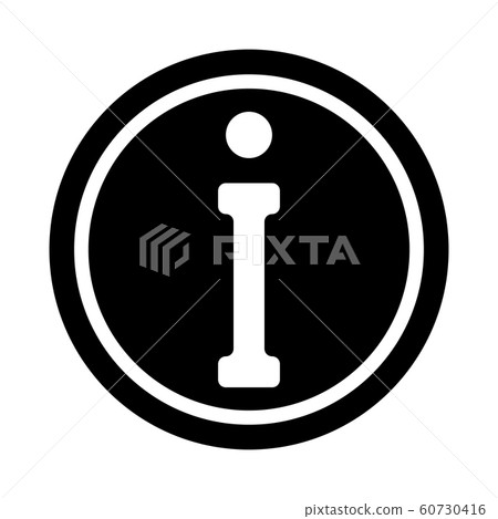 icon logo letter i symbol sign information,... - Stock Illustration ...