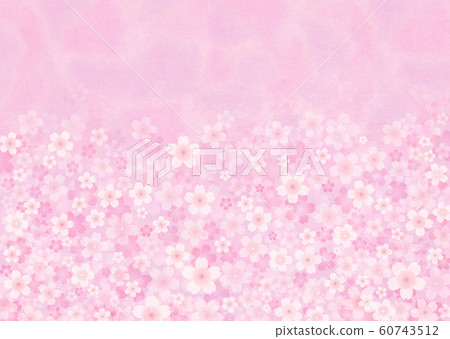 Background material_Sakura - Stock Illustration [60743512] - PIXTA