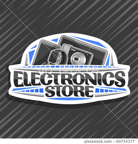 Vector logo for Electronics Store - Stock Illustration [60754377] - PIXTA