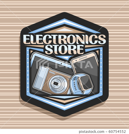 Vector logo for Electronics Store - Stock Illustration [60754552] - PIXTA