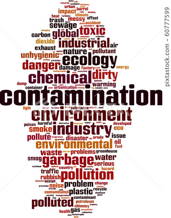 Contamination word cloud concept - Stock Illustration [60777599] - PIXTA