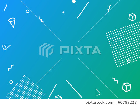 Flat style Abstract Geometric Design Template for - Stock Illustration ...
