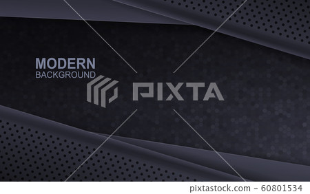 Gray design with a mosaic of polygons, frames... - Stock Illustration ...