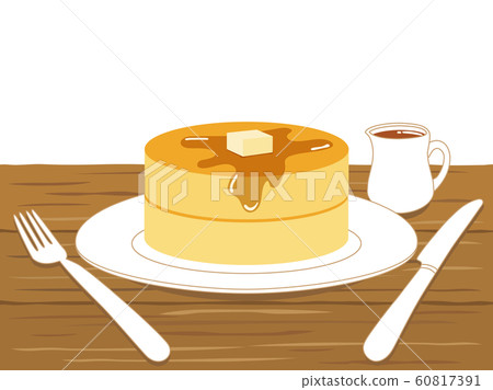 Hot cake 6 - Stock Illustration [60817391] - PIXTA