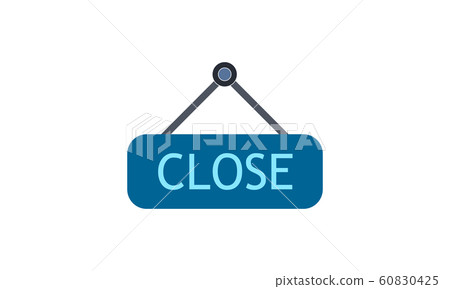 close banner icon for web and mobile app - Stock Illustration [60830425 ...