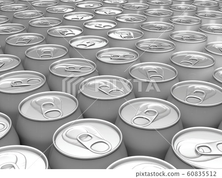 Large number of cans - Stock Illustration [60835512] - PIXTA
