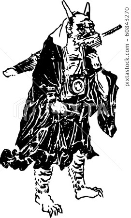 Demon monk - Stock Illustration [60843270] - PIXTA