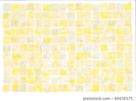 Geometric pattern tile style (yellow) - Stock Illustration [60850575 ...