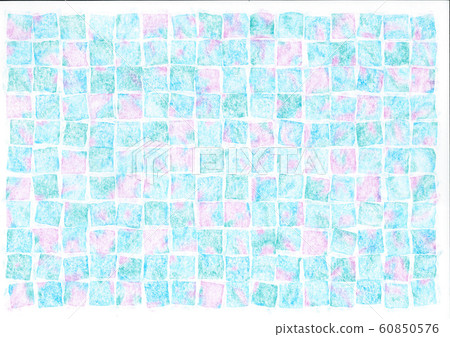 Geometric pattern tile style (light blue) - Stock Illustration ...