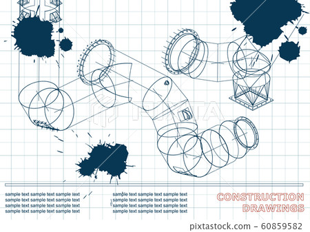 Computer aided design systems. Technical... - Stock Illustration ...