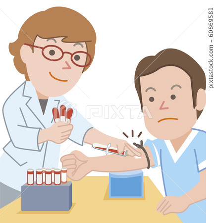 Blood sampling - Stock Illustration [60869581] - PIXTA
