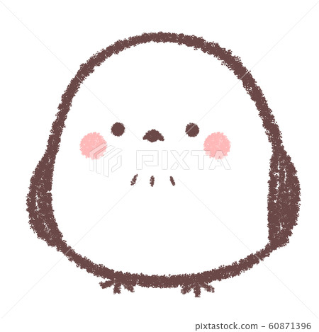 Shimaenaga facing left - Stock Illustration [60871396] - PIXTA