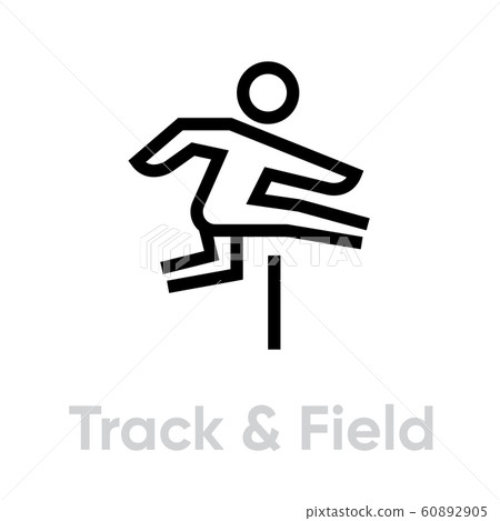 Track And Field Symbol