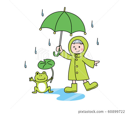 June-rainy season - Stock Illustration [60899722] - PIXTA