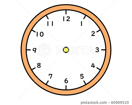 Clock (no needle) - Stock Illustration [60909520] - PIXTA