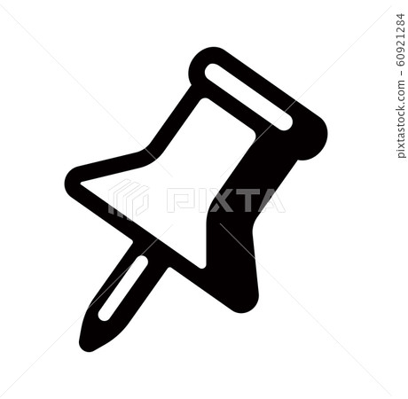 Thumbtack, pin, insect pin, notification,... - Stock Illustration ...
