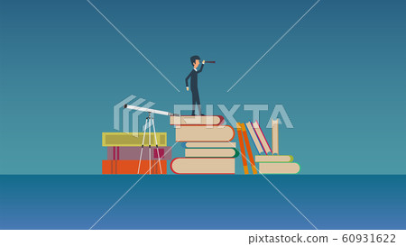 Future teaching vector concept illustration. - Stock Illustration ...