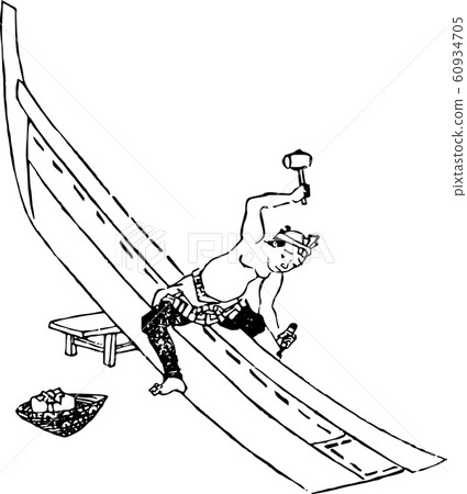 Shipwright - Stock Illustration [60934705] - PIXTA