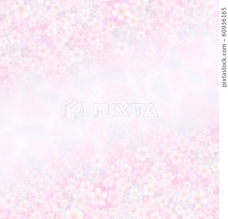 Background material_Sakura - Stock Illustration [60936165] - PIXTA