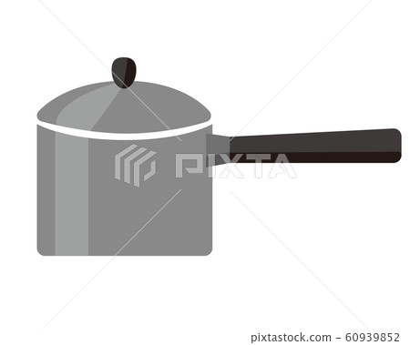 Pot kitchen one-handed pot - Stock Illustration [60939852] - PIXTA