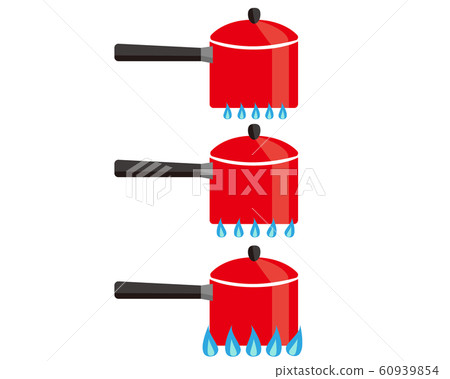 Pot kitchen one-handed pot - Stock Illustration [60939854] - PIXTA