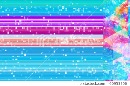 Abstract technology collage background-插圖素材 [60955506] - PIXTA圖庫