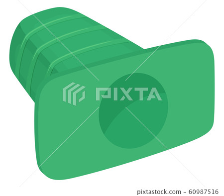 Illustration of byte block _ green - Stock Illustration [60987516] - PIXTA