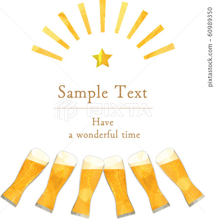 Cheers_draft beer_beer_glass_vector_copy... - Stock Illustration ...