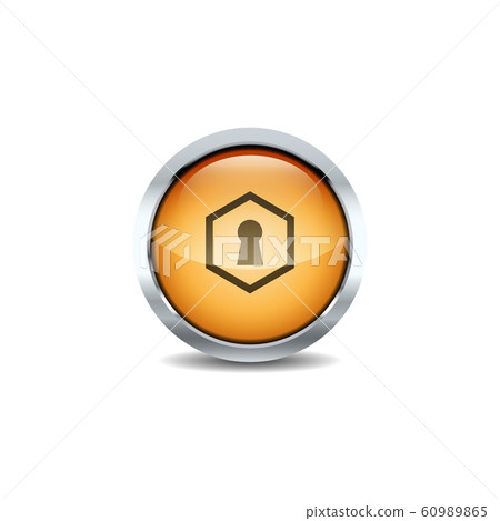 3D Shiny ui circle button style vector icon set-插圖素材 [60989865] - PIXTA圖庫