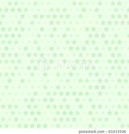 Green star pattern. Seamless vector - Stock Illustration [61013506] - PIXTA
