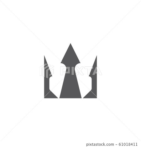 Tident icon Vector Illustration design Logo - Stock Illustration ...